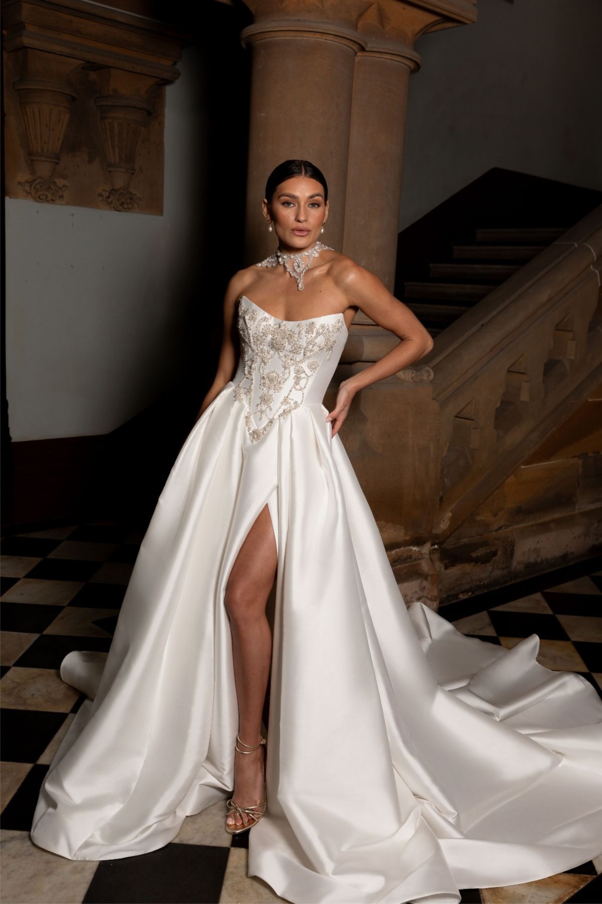 Boho Open Back Wedding Dress Turkey Online